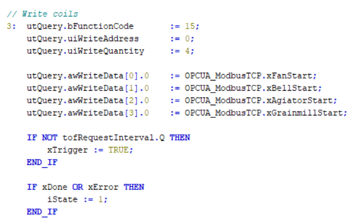 CODESYS Forge - CODESYS Forge / Talk / Engineering 🇬🇧: How to write multiple coils (Modbus FC15)